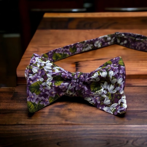 Antonio Carlan | Accessories | Floral Bow Tie Made By Antonio Carlan ...